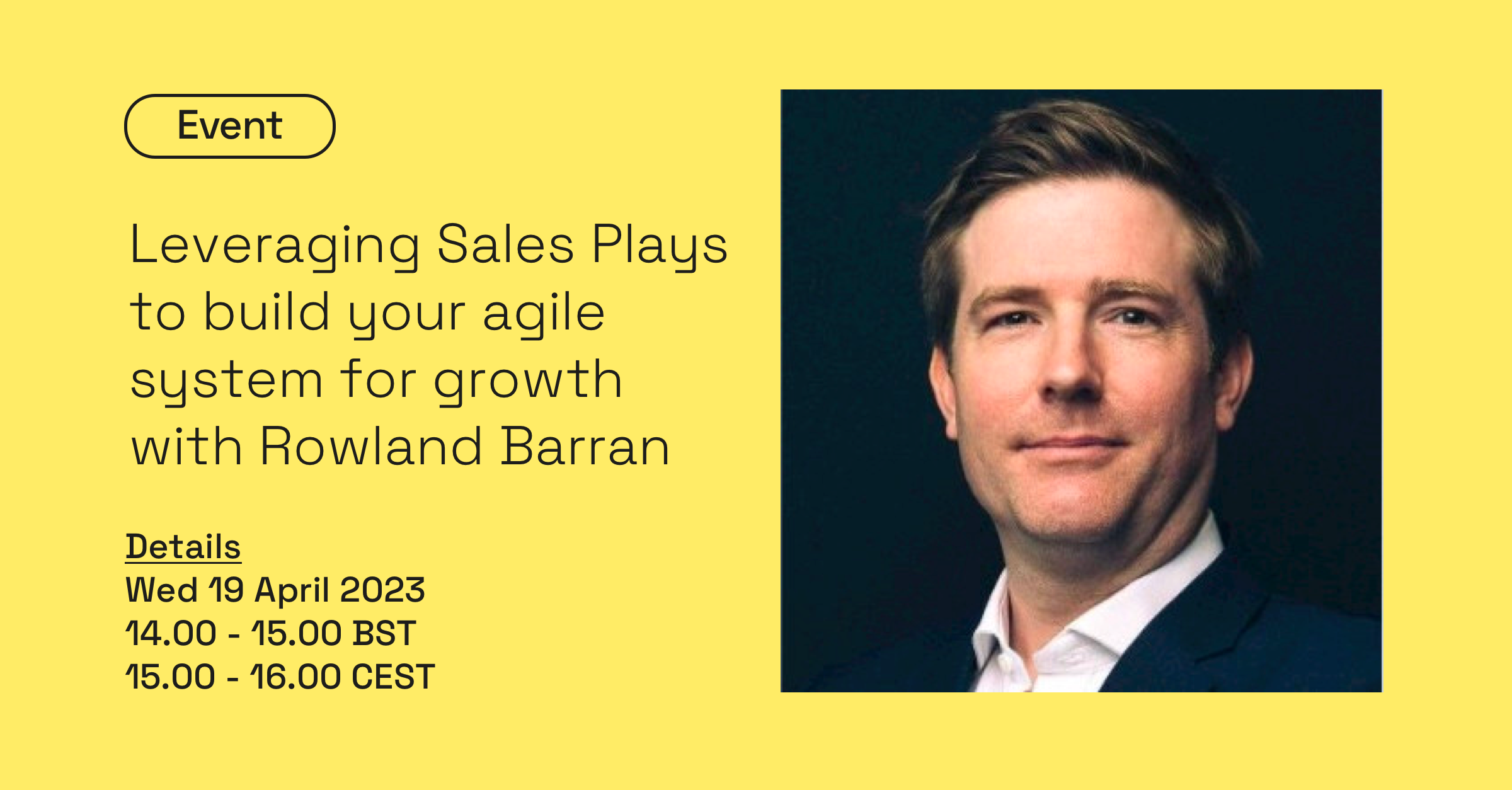 Leveraging Sales Plays to build your agile system for growth | Notion